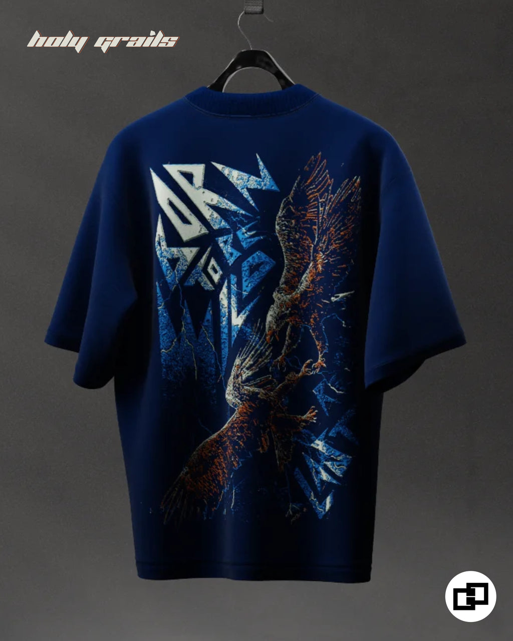 Buy Streetwear 'Born To Be Wild' Oversize Tee HG x Grey Hound – Holy Grails