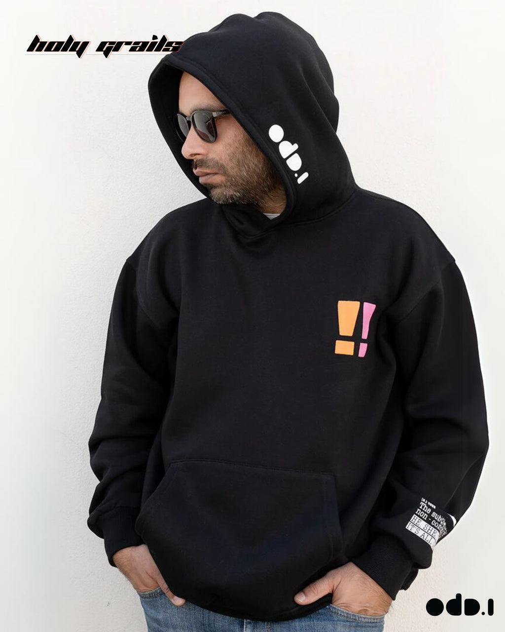 Buy Streetwear 'Gimme! Love' Black Oversized Hoodies HG IND x OdD.1 – Holy Grails