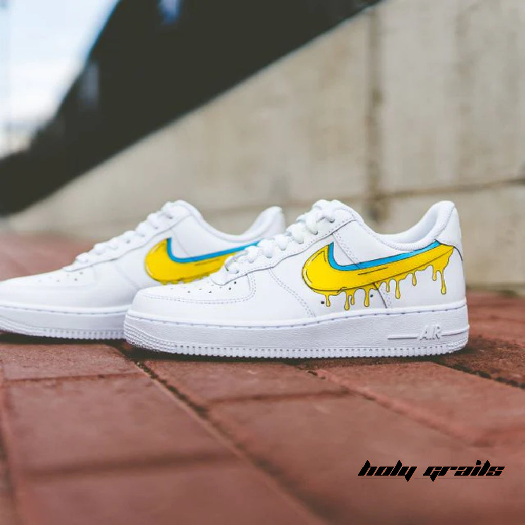 Buy Air Force 1 x Primary Drip Atlered Swoosh Custom Kicks | HG India ...