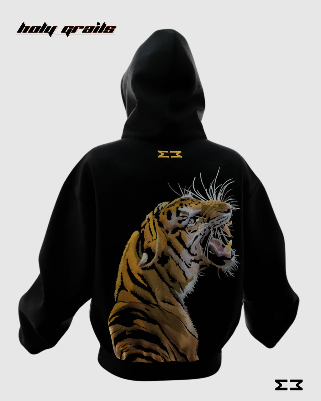 Buy Streetwear 'Fearless Tiger' Oversize Hoodie HG x Jammer – Holy Grails