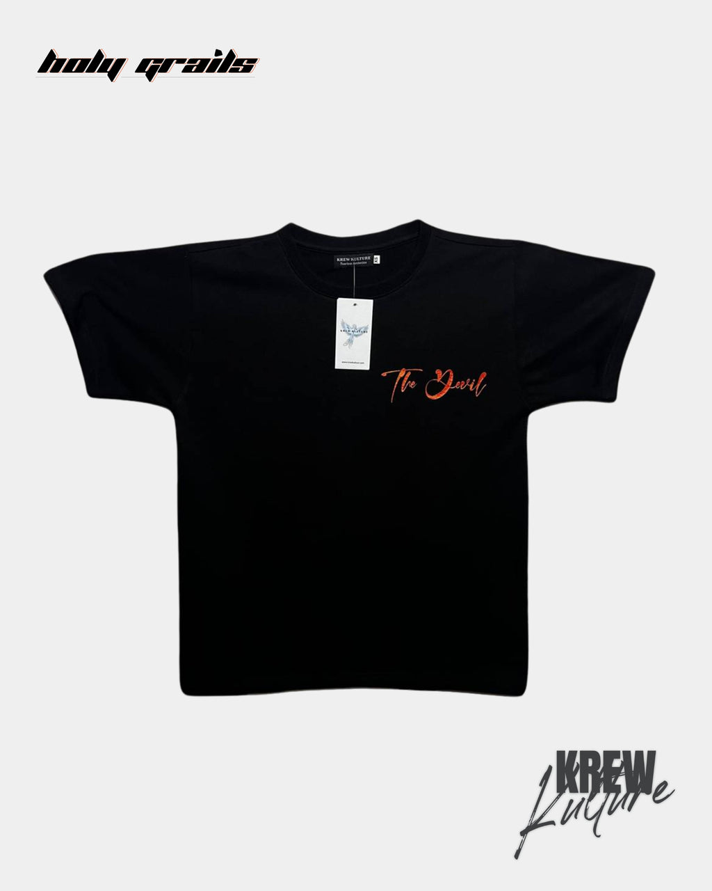 Buy Streetwear 'The Devil' Black Oversize T-Shirt HG x Krewe Kulturr ...
